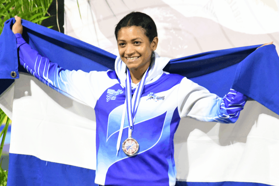 María Alejandra Carmona conquista plata en los 400 metros lisos ...